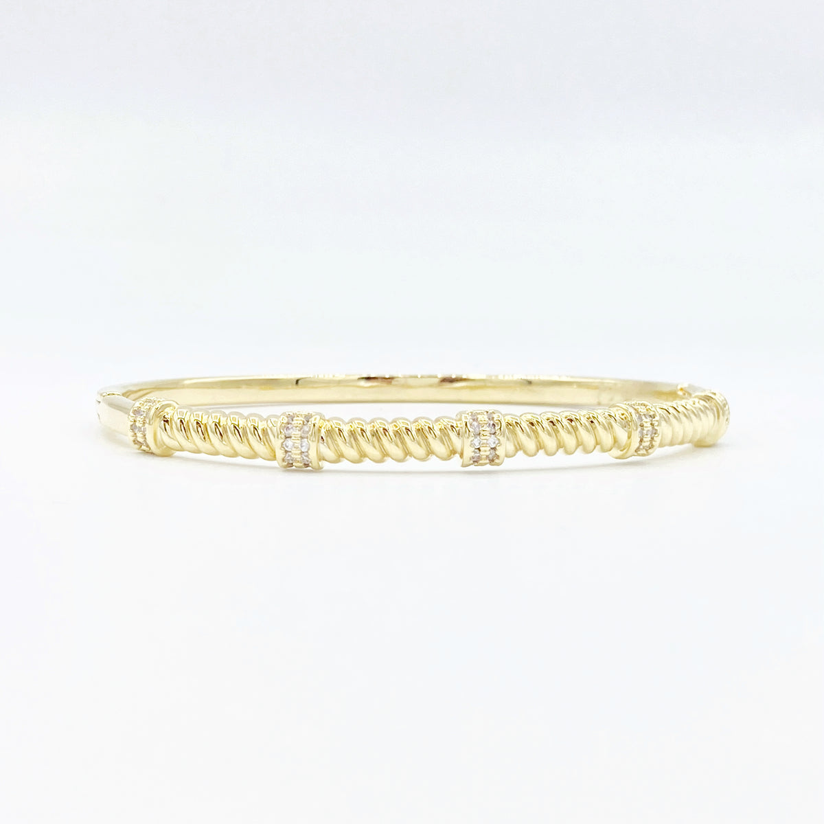 Adeline Rope Bangle – The Sterling Society